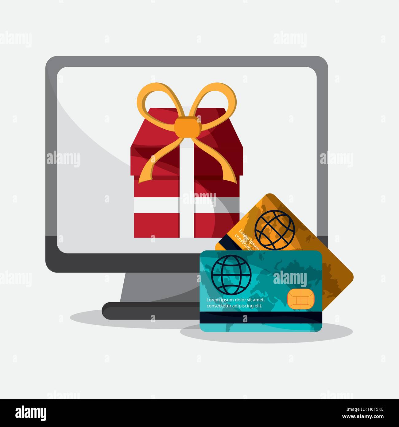 Computer and digital marketing design Stock Vector Image & Art - Alamy