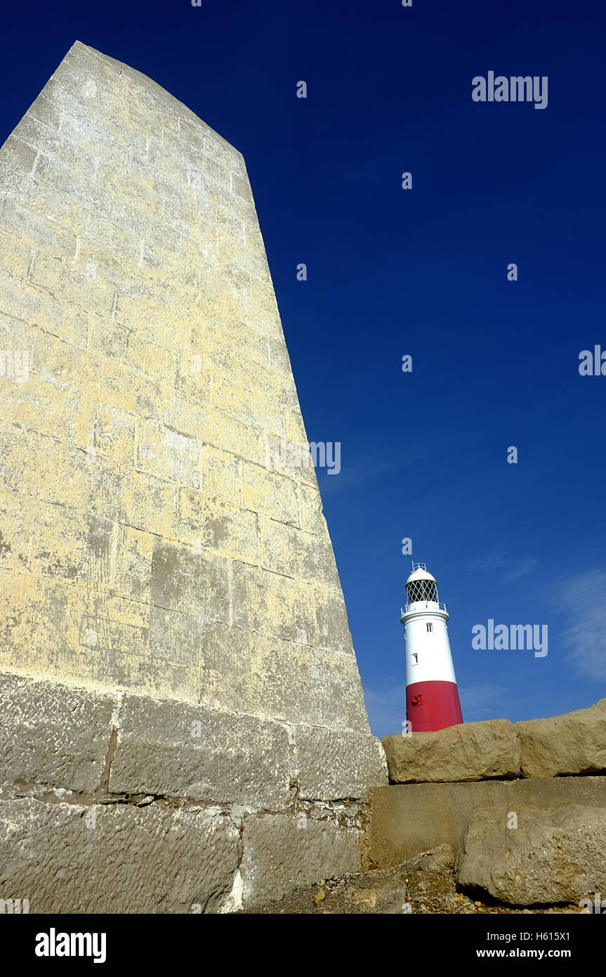 Bill Lighthouse / Portland / Dorset Stock Photo - Alamy