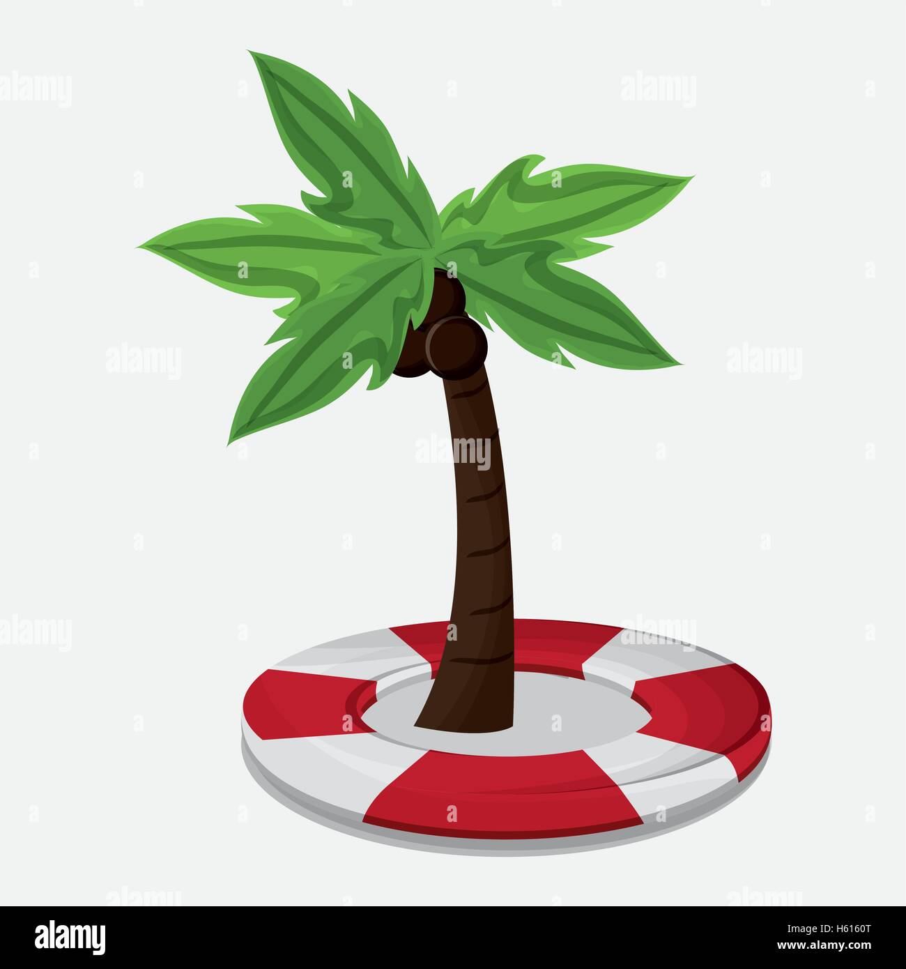 Palm tree of summer and vacation design Stock Vector Image & Art - Alamy
