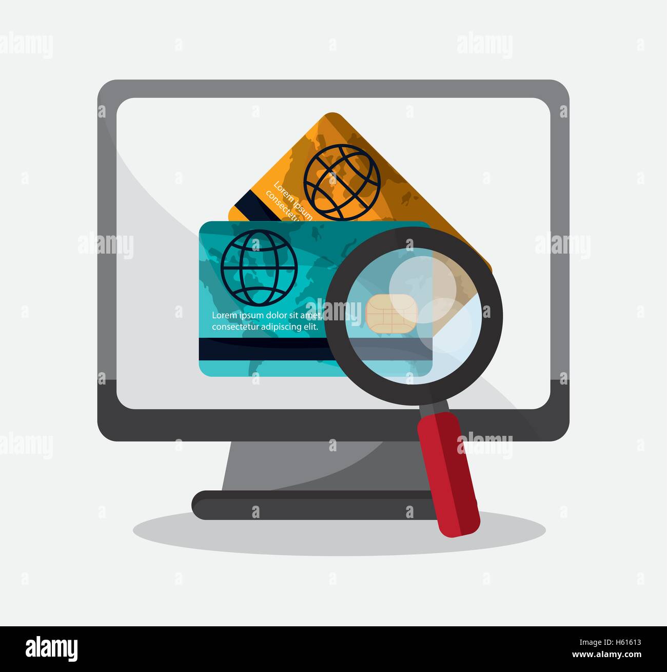 Computer and digital marketing design Stock Vector Image & Art - Alamy