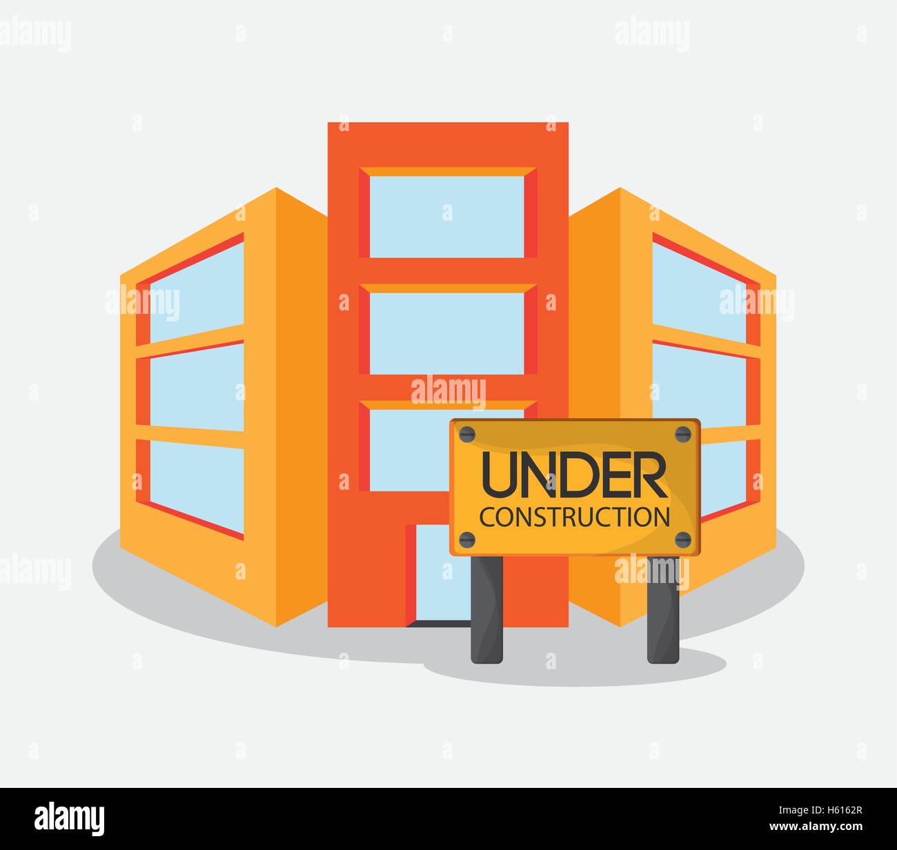 Building of under construction design Stock Vector Image & Art - Alamy
