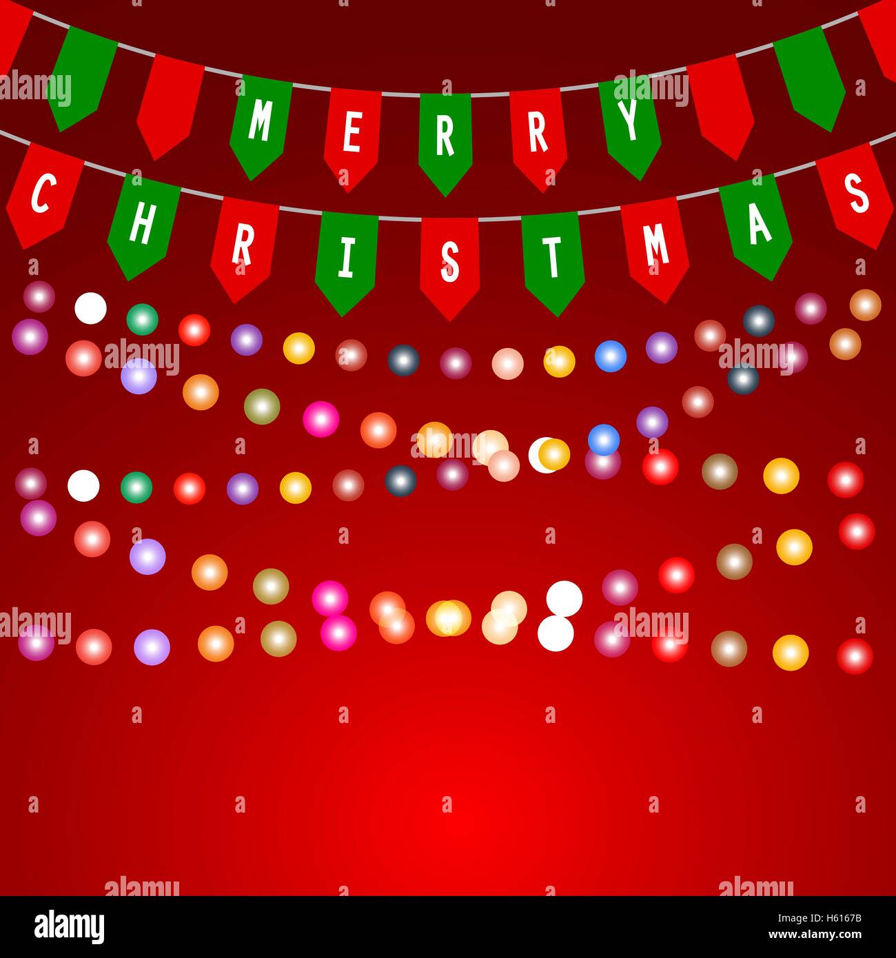 Christmas background lamp decorations Stock Vector Images - Alamy