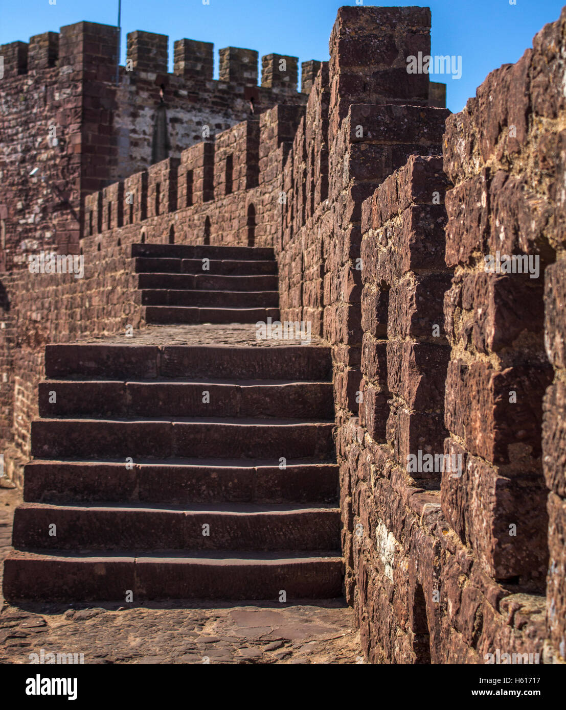 The old castle Stock Photo - Alamy