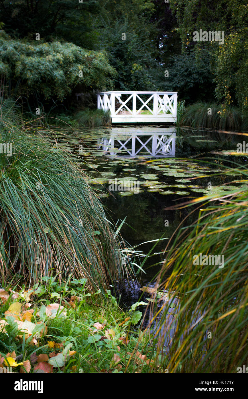 Fall at the old castle Stock Photo - Alamy