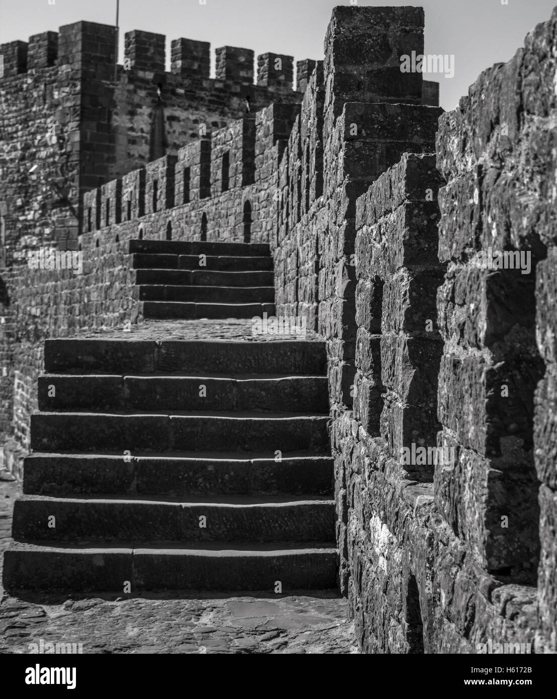 The old castle Stock Photo - Alamy