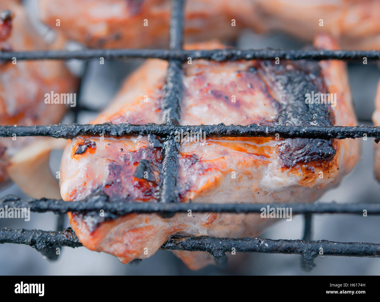 Fresh red beef cow ribs hi-res stock photography and images - Alamy