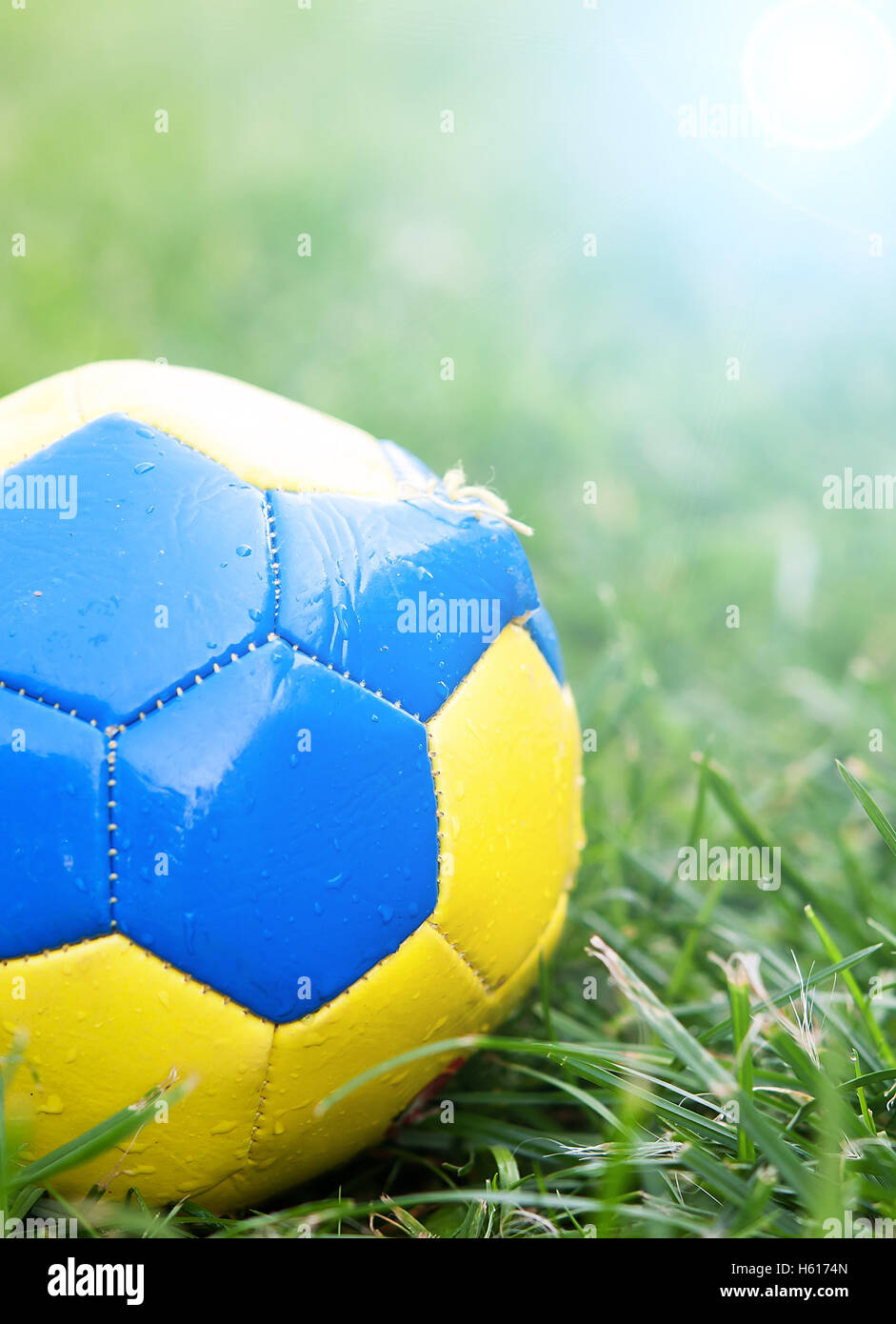 Football on gravel hi-res stock photography and images - Alamy