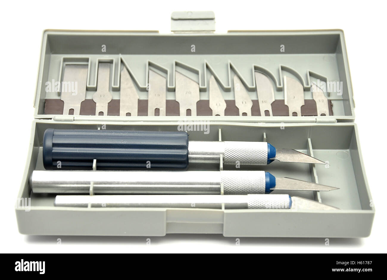 Exacto knife set Stock Photo - Alamy