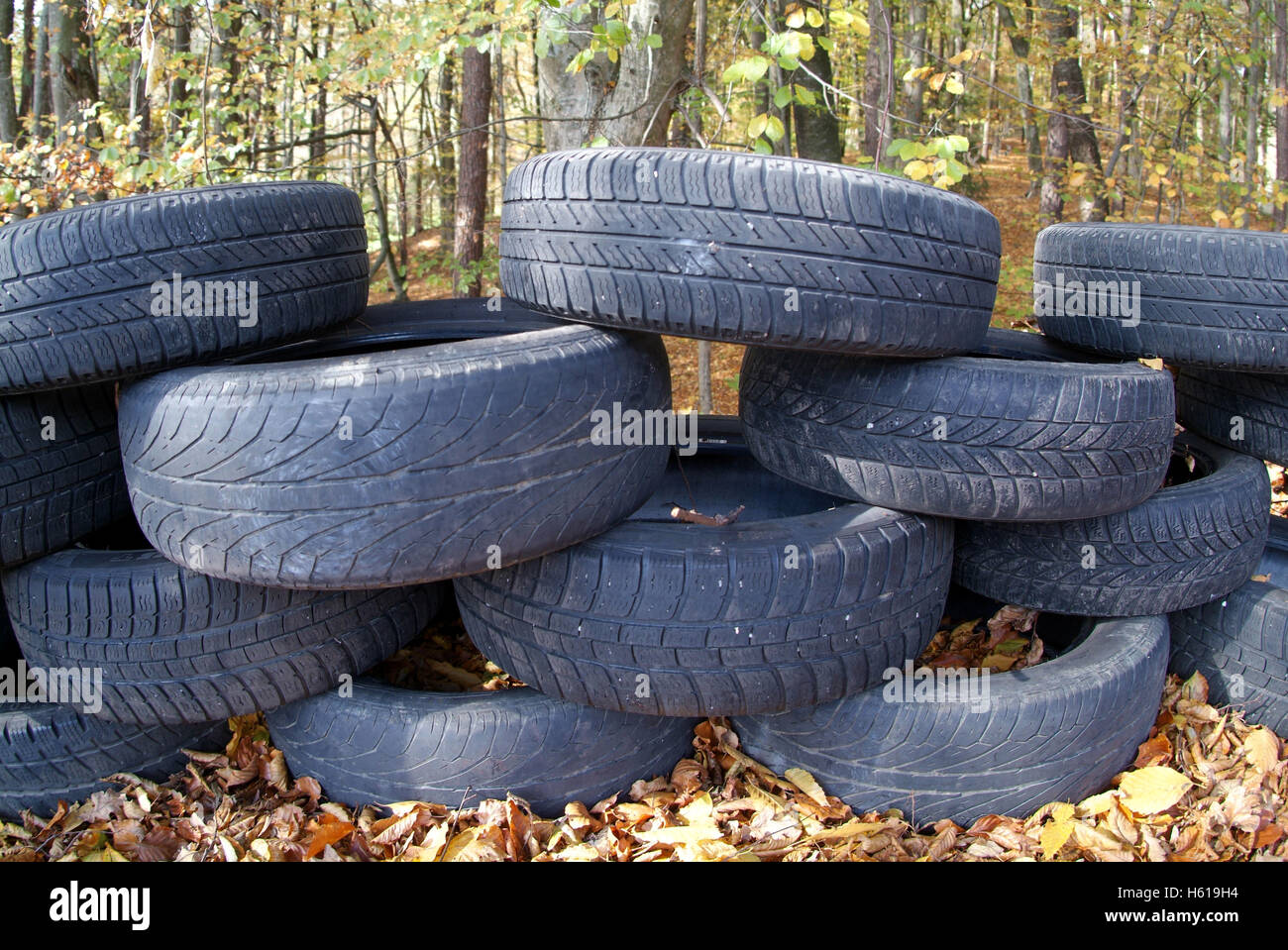 Old car tyre hi-res stock photography and images - Alamy