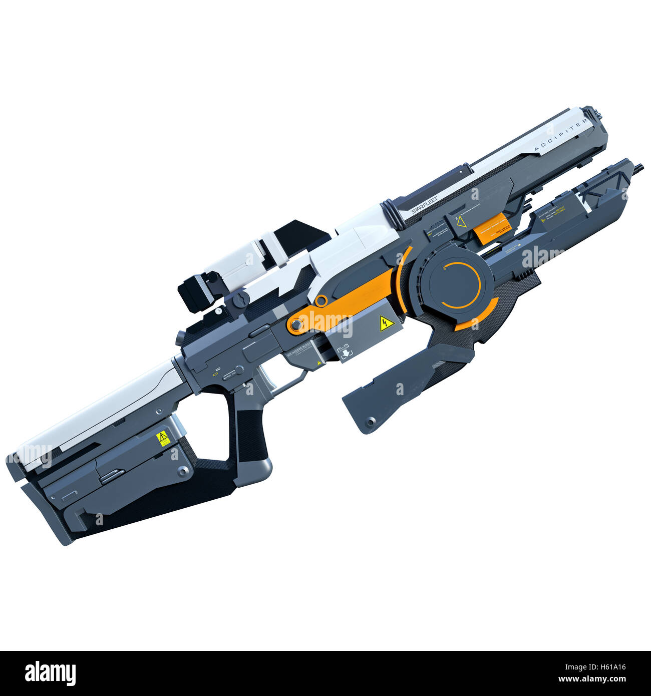 Futuristic rifle hi-res stock photography and images - Alamy