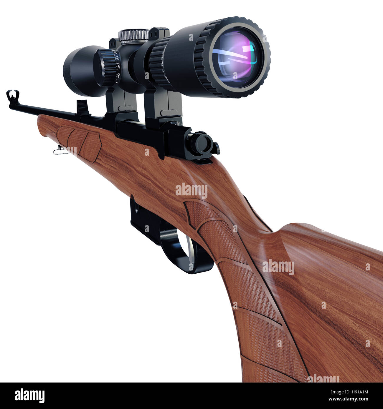Sport sniper rifle Stock Photo - Alamy