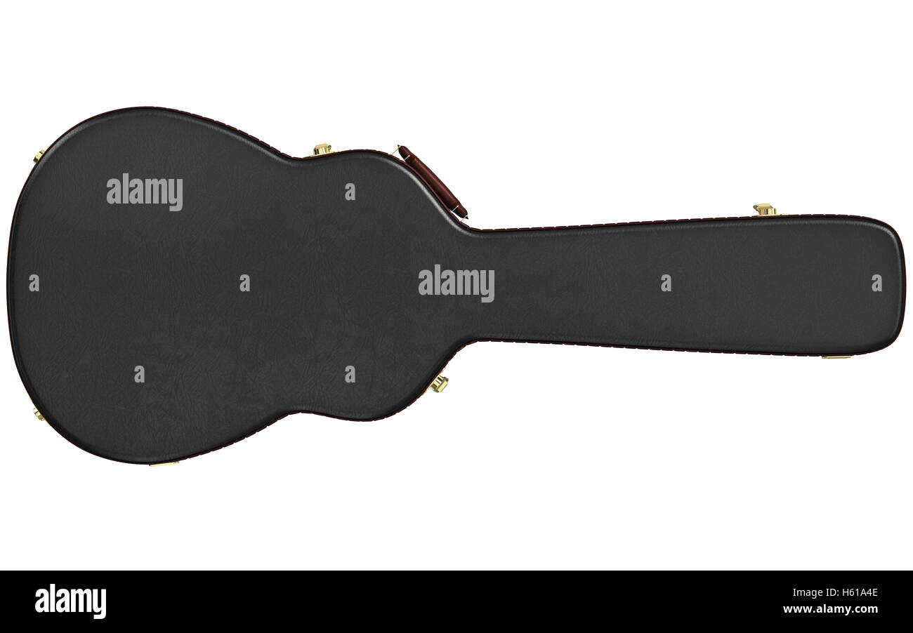 Guitar case, front view Stock Photo - Alamy