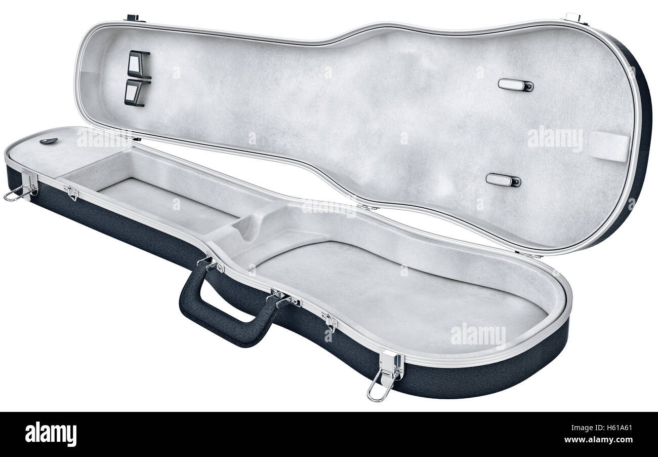 Open case viola, violin Stock Photo - Alamy