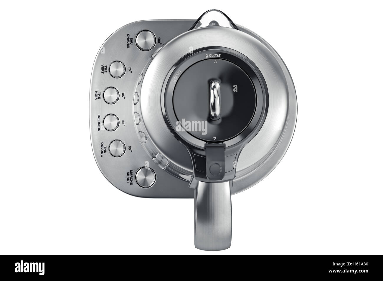 Chrome buttons hi-res stock photography and images - Alamy