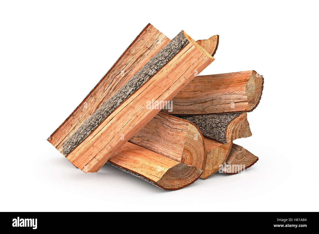 Chopped timber Cut Out Stock Images & Pictures - Alamy