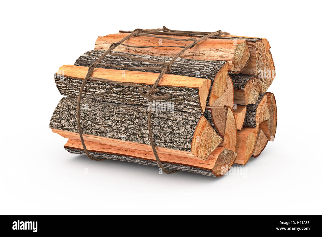 Bunch firewood stack chopped Stock Photo - Alamy