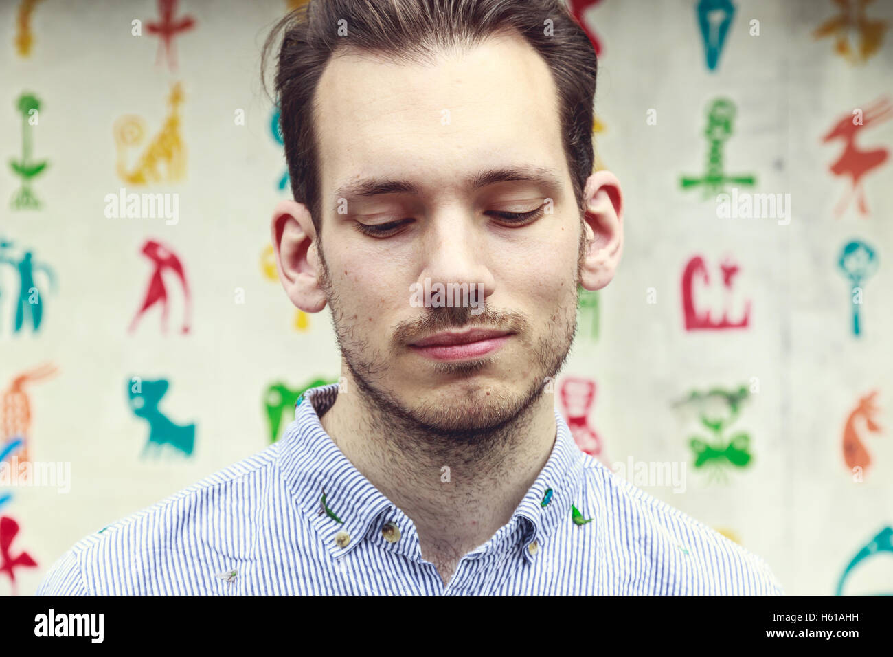 Sad man white background standing hi-res stock photography and images ...