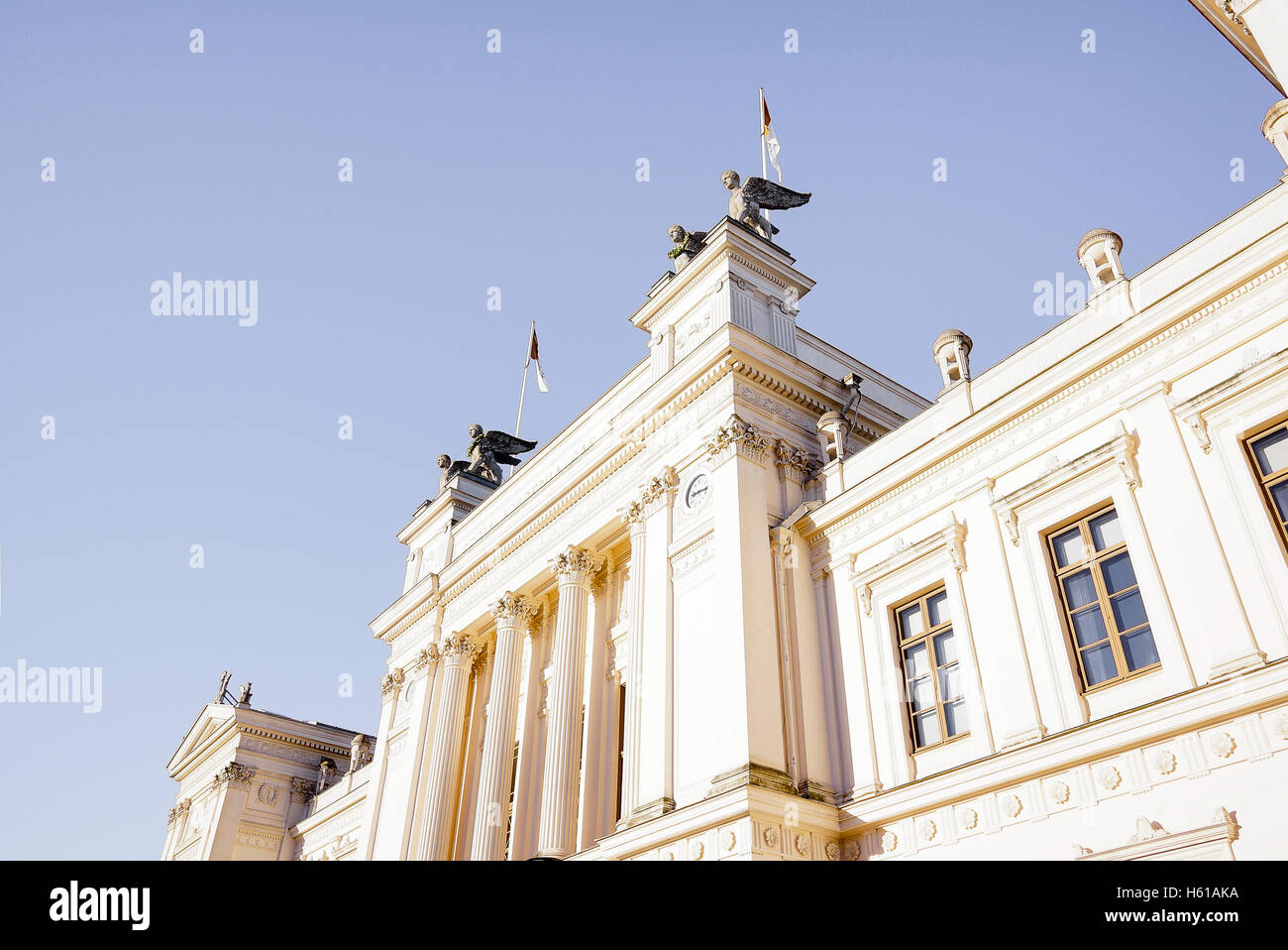 Lund, Sweden, October 20, 2016, Lund University main building in the ...