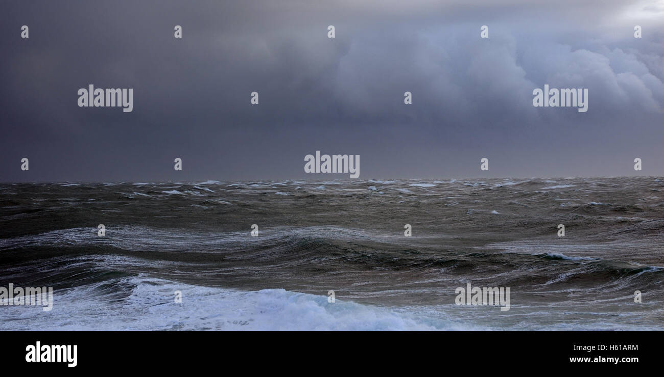 UK, Dorset, Portland Bill, Winter Storm Stock Photo - Alamy