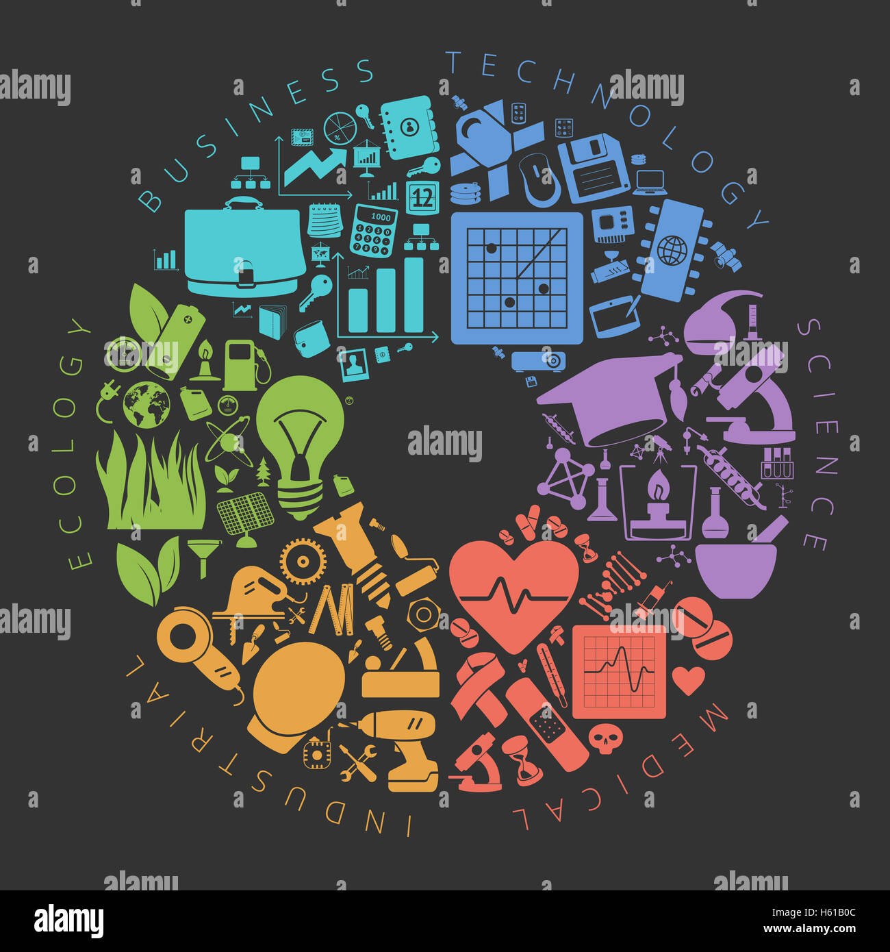 Infographic Science And Technology