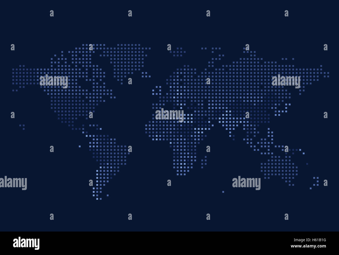 Dotted world map globe hi-res stock photography and images - Alamy