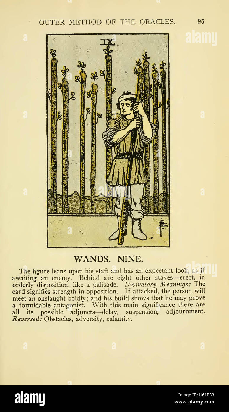 Tarot cards ace pentacles hi-res stock photography and images - Alamy