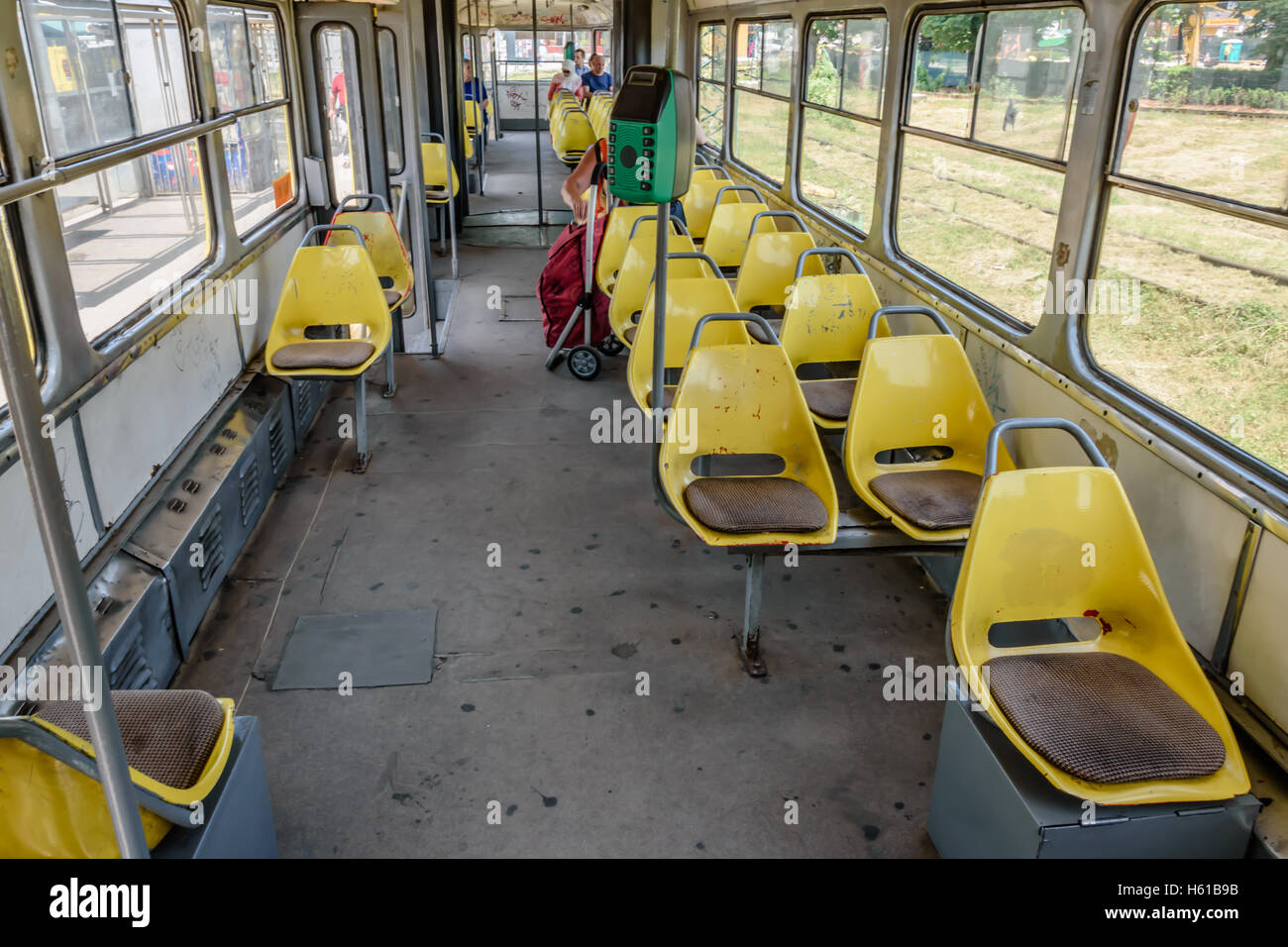 Inside Of Tram High Resolution Stock Photography and Images - Alamy