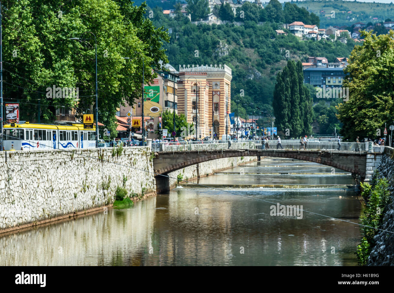 Miljacka river hi-res stock photography and images - Alamy