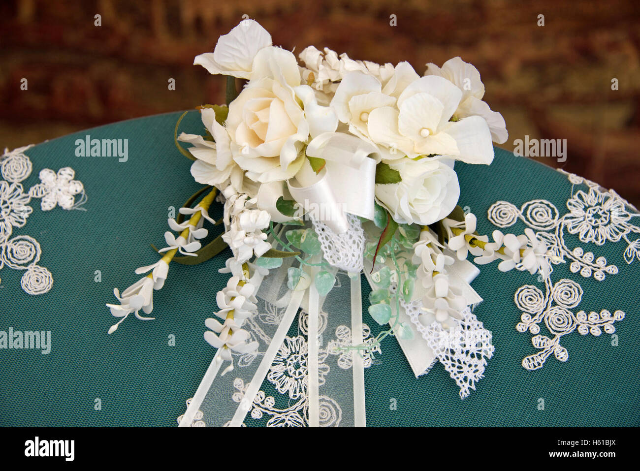 Burano lace display, Venice, Italy Stock Photo - Alamy