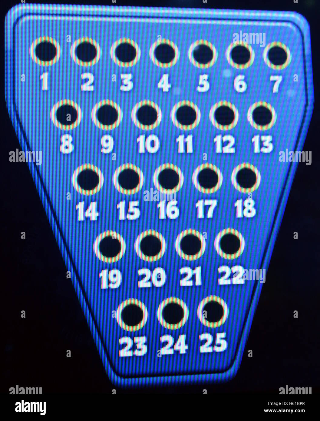 Film countdown numbers vector illustration hi-res stock photography and ...