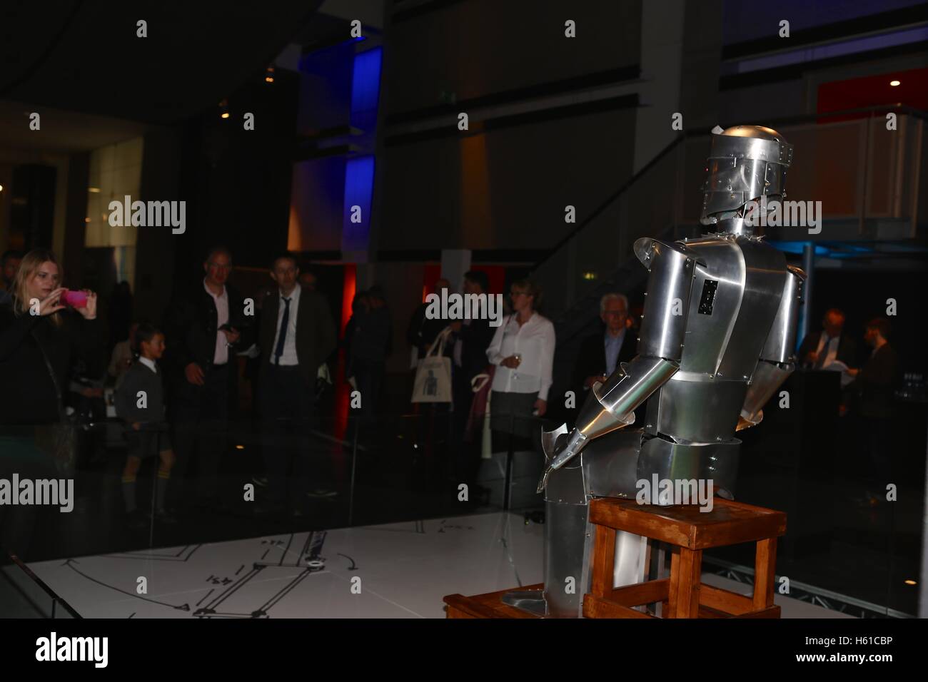 Eric the Britain's first robot at science museum Stock Photo - Alamy