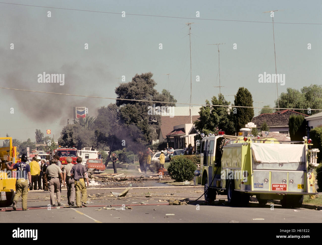 A mid-air collision between a Cessna 172 and a Pacific Southwest ...