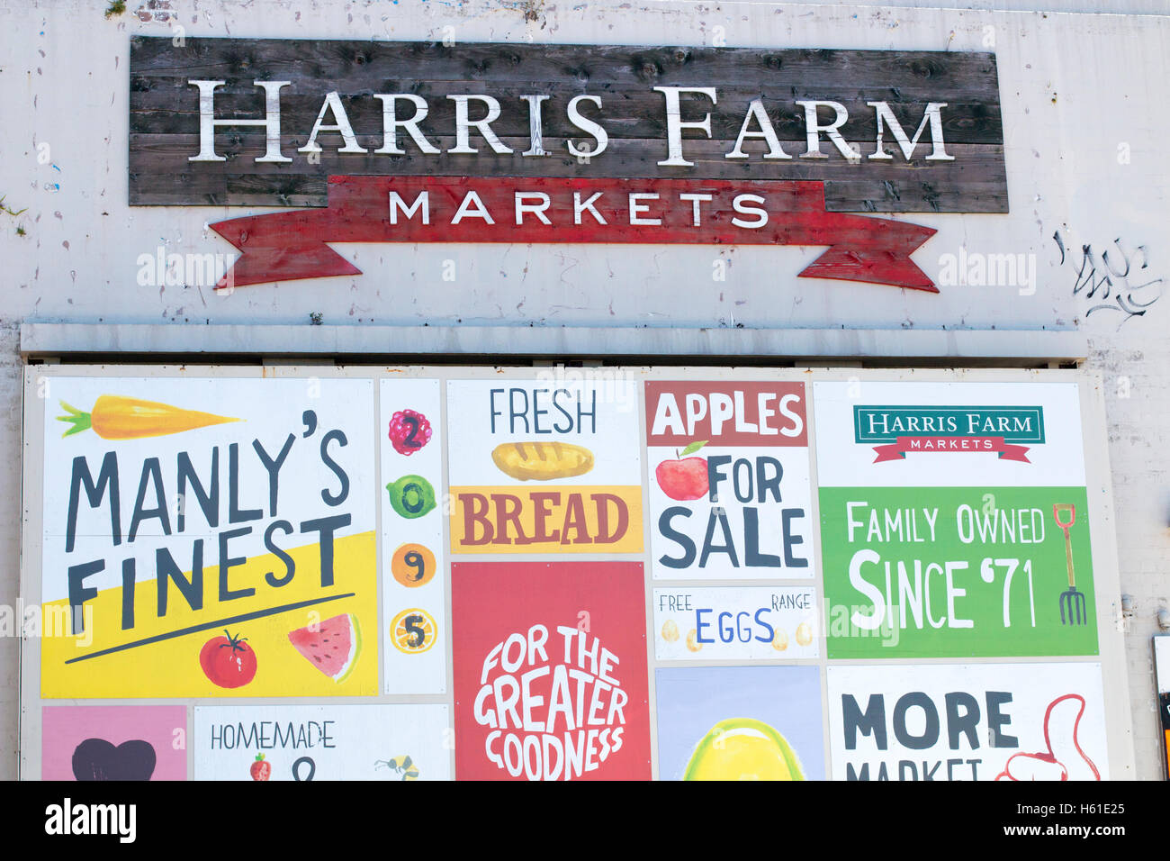 Harris Farm markets supermarket grocery store in Manly beach,Sydney,New south wales,Australia ...