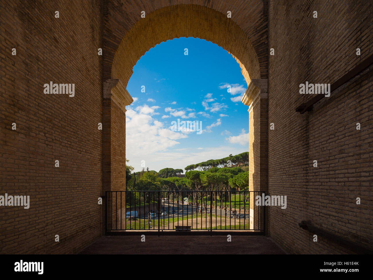 View of Rome, Italy from Colosseum Stock Photo - Alamy