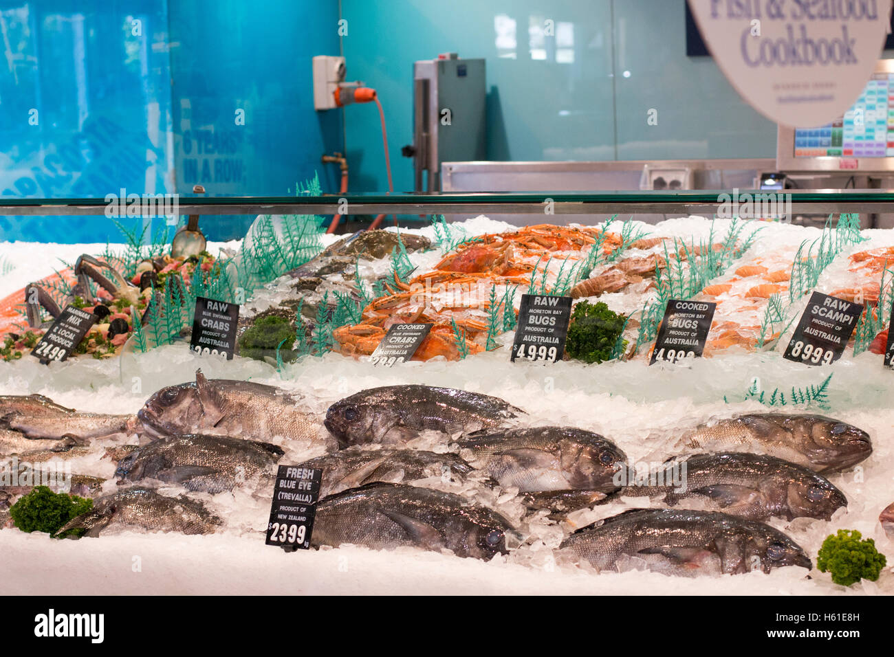 Sydney fishmongers store in Manly beach,Sydney,Australia selling fresh ...