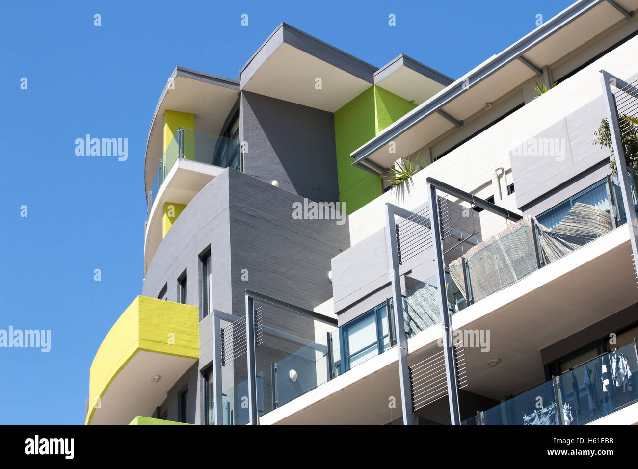 Sydney high rise apartment building with modern architecture,Australia ...