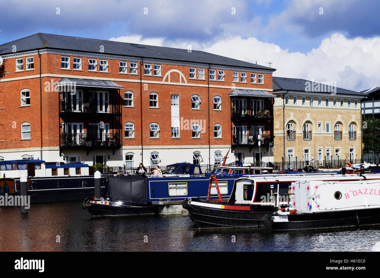 diglis basin worcester Stock Photo - Alamy