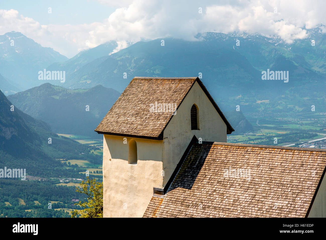 Landscape view in Liechtenstein Stock Photo - Alamy