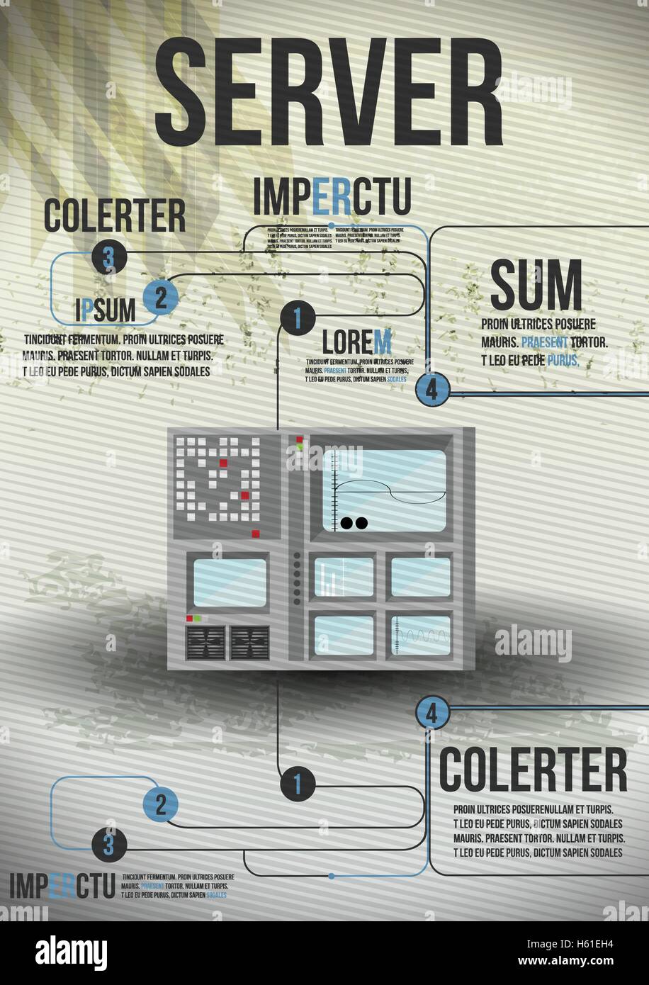 Retro computer student Stock Vector Images - Alamy