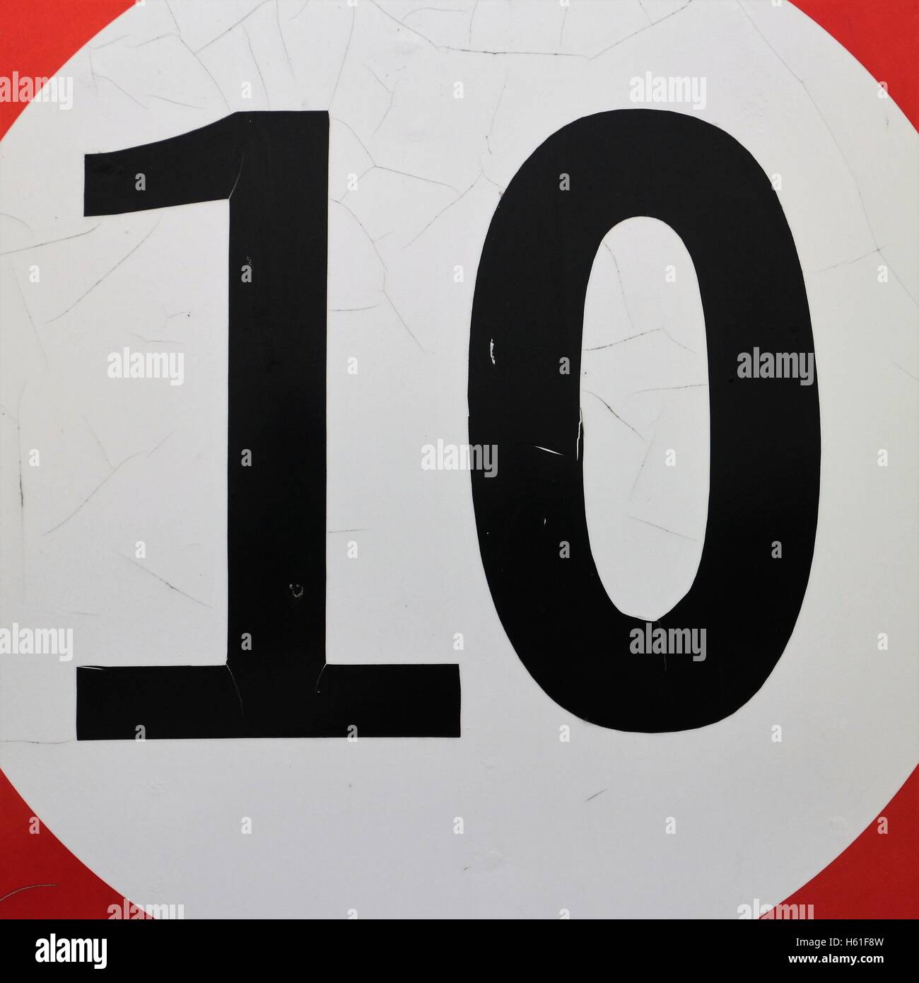 Number 10 black and white hi-res stock photography and images - Alamy