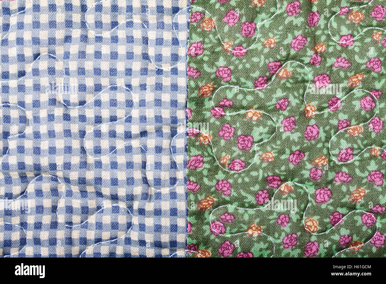 a fabric texture mix of patterns Stock Photo - Alamy