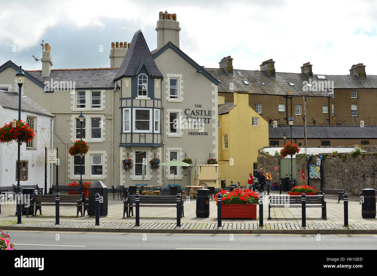 Beaumaris is an historic town on the Menai Strait with its medieval ...