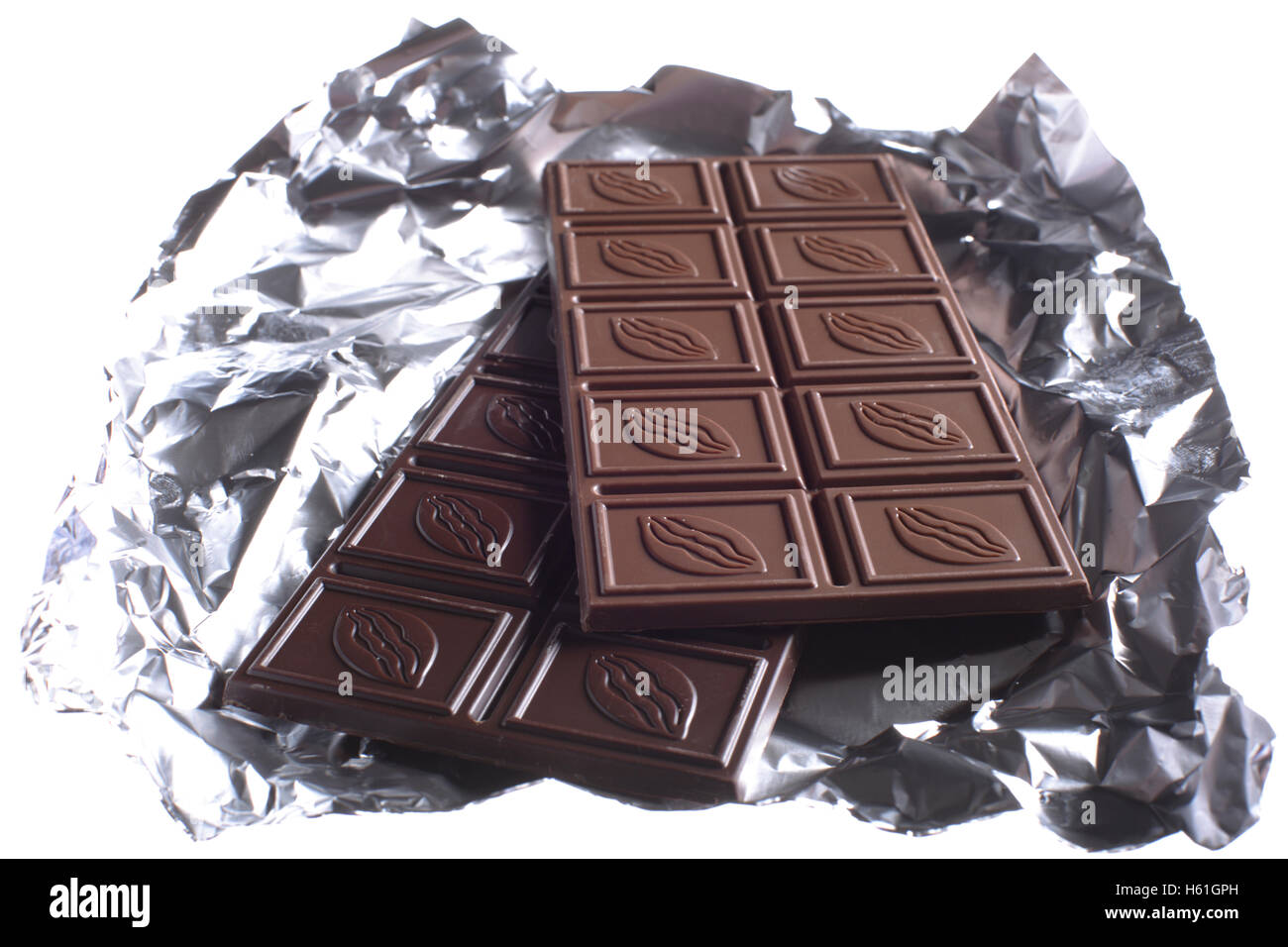 Two bars chocolate dark chocolate hi-res stock photography and images ...