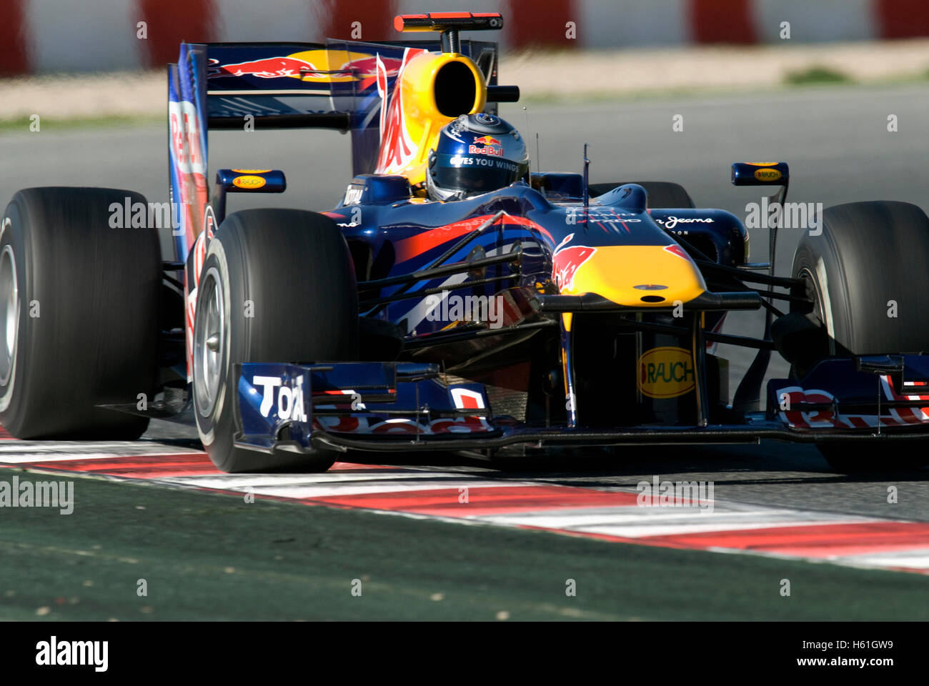 Motorsports, Sebastian Vettel, GER, in the Red Bull Racing RB5 race car ...