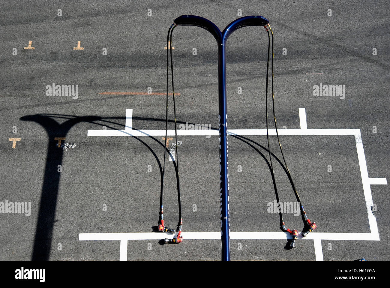 Motorsports, pitstop equipment of Red Bull, Formula 1 testing at the ...