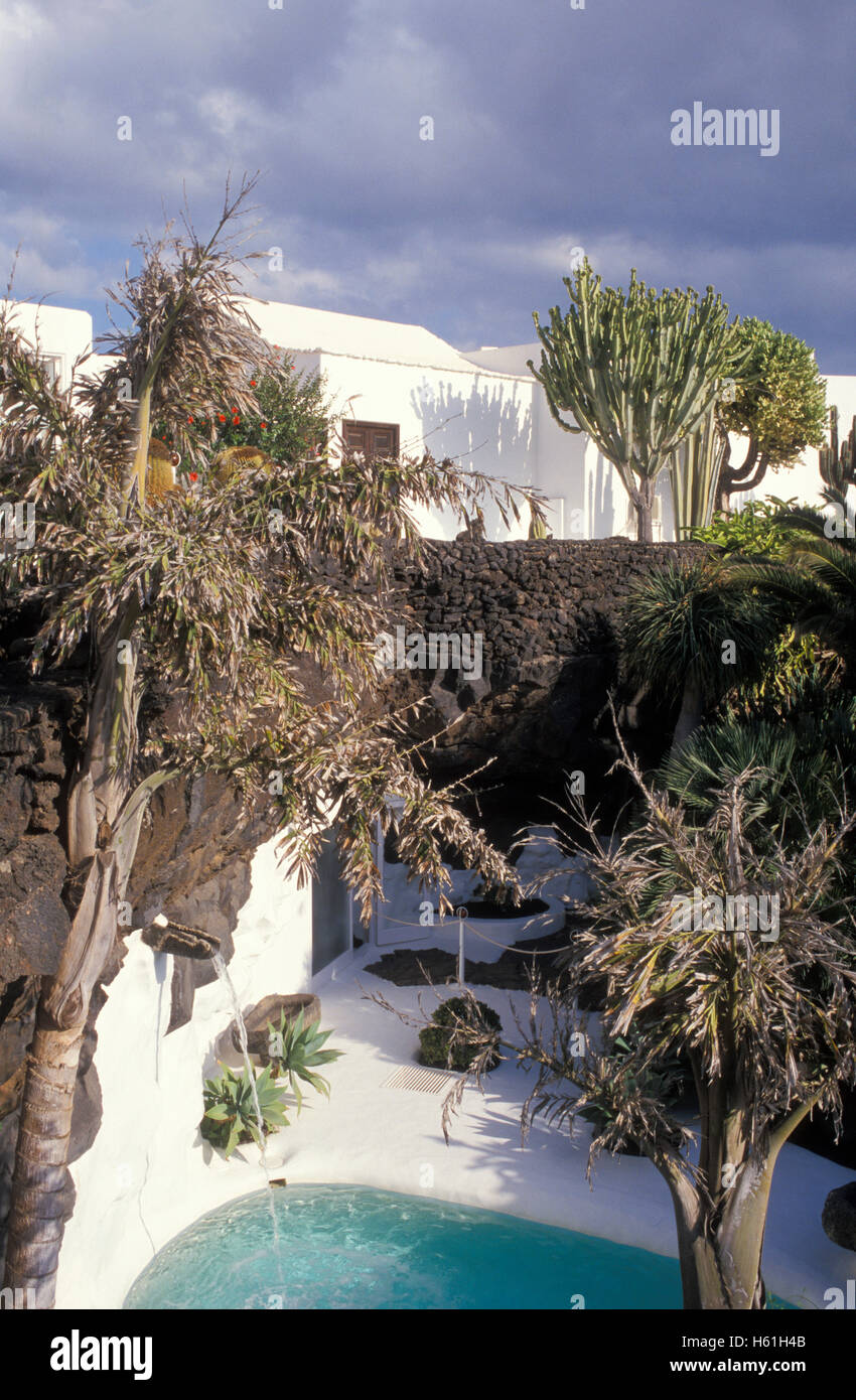 Former home of Cesar Manrique, Fundación César Manrique art foundation ...
