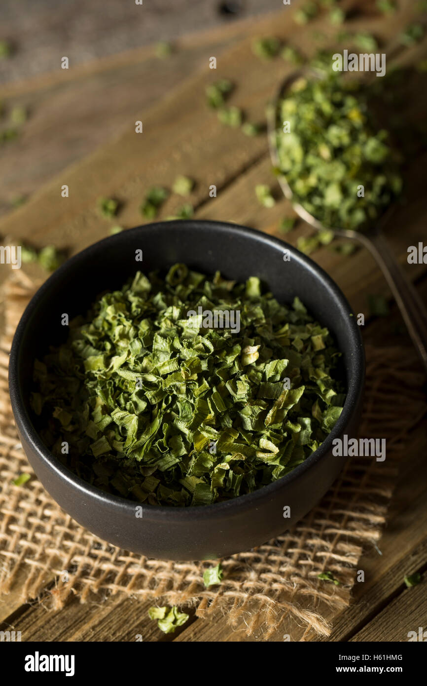 Raw Organic Dry Chives Ready for Cooking Stock Photo - Alamy