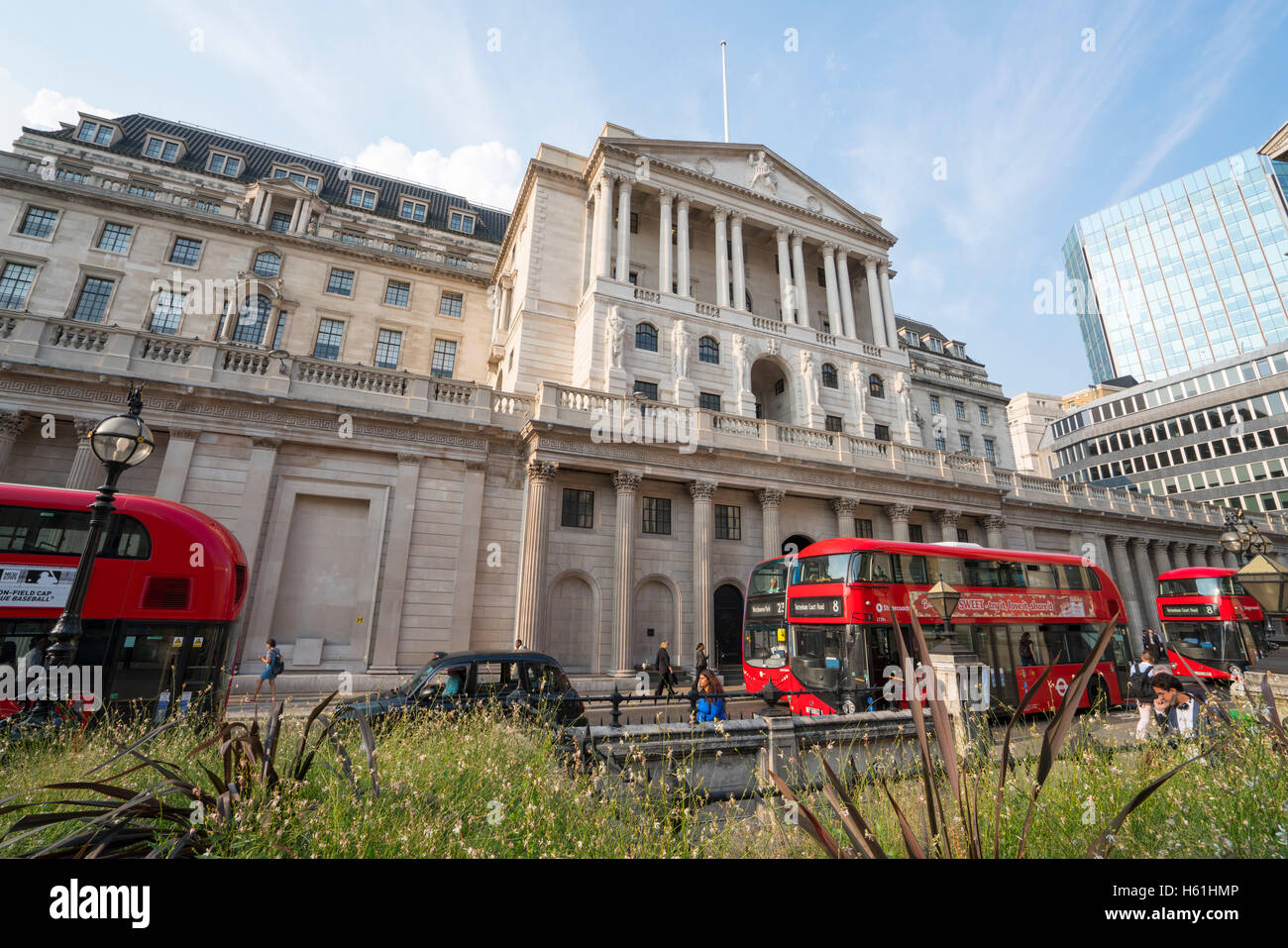 The Bank of England in the City of London Stock Photo - Alamy