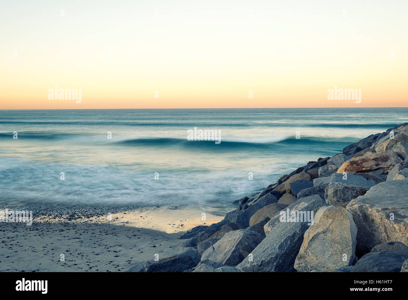 Rock jetty hi-res stock photography and images - Alamy