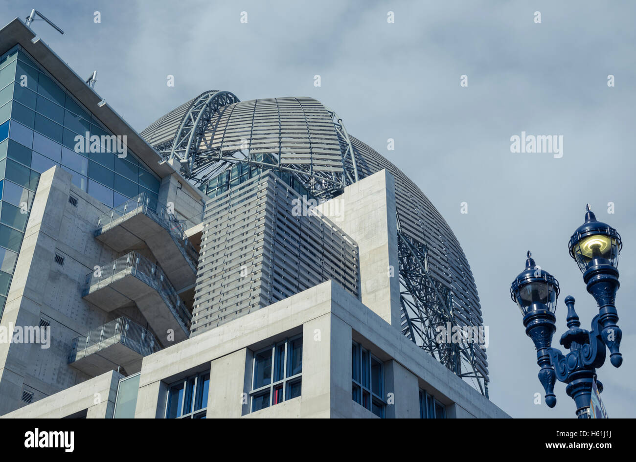 Central Library building. Downtown San Diego, California, USA Stock ...